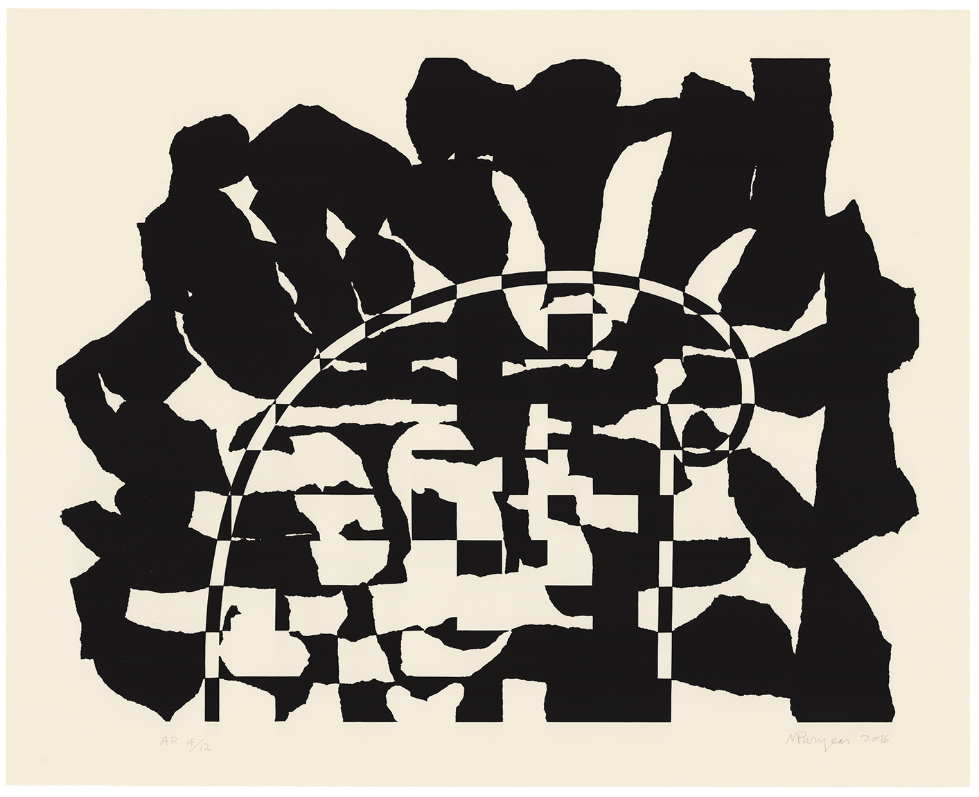 2016_MartinPuryear_Metissage-Camouflage_ULAE - Pulitzer Arts Foundation